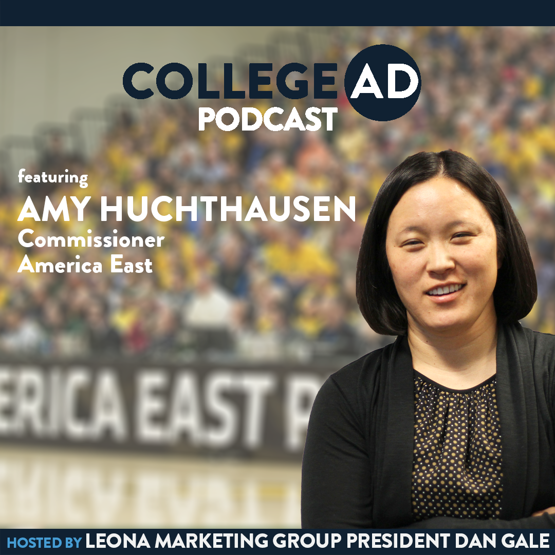 CollegeAD Podcast | Amy Huchthausen - America East - CollegeAD